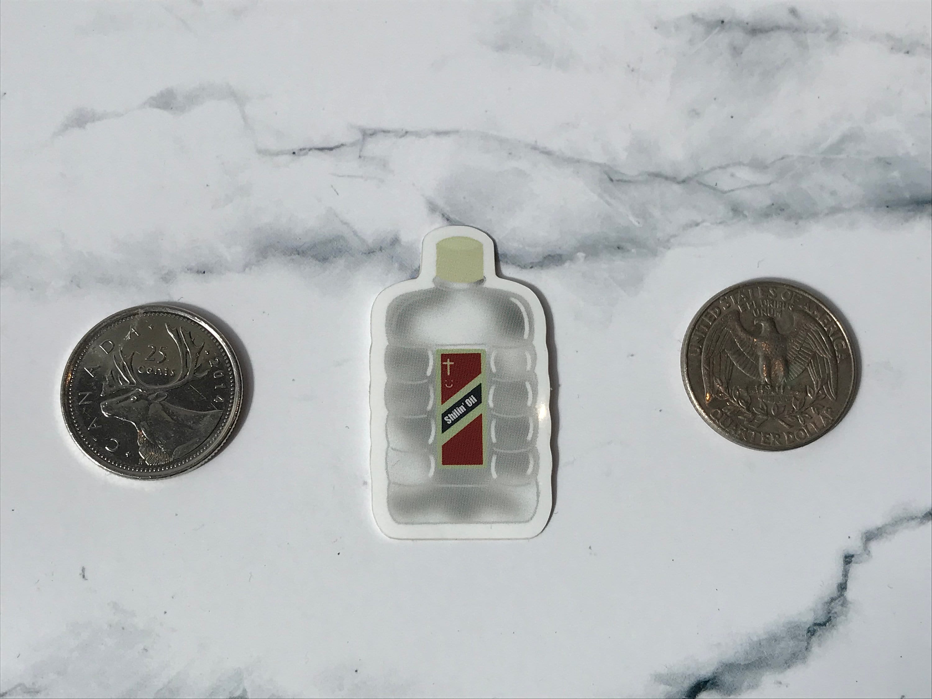 Shiling Oil West Indian Caribbean Sticker - Etsy Canada