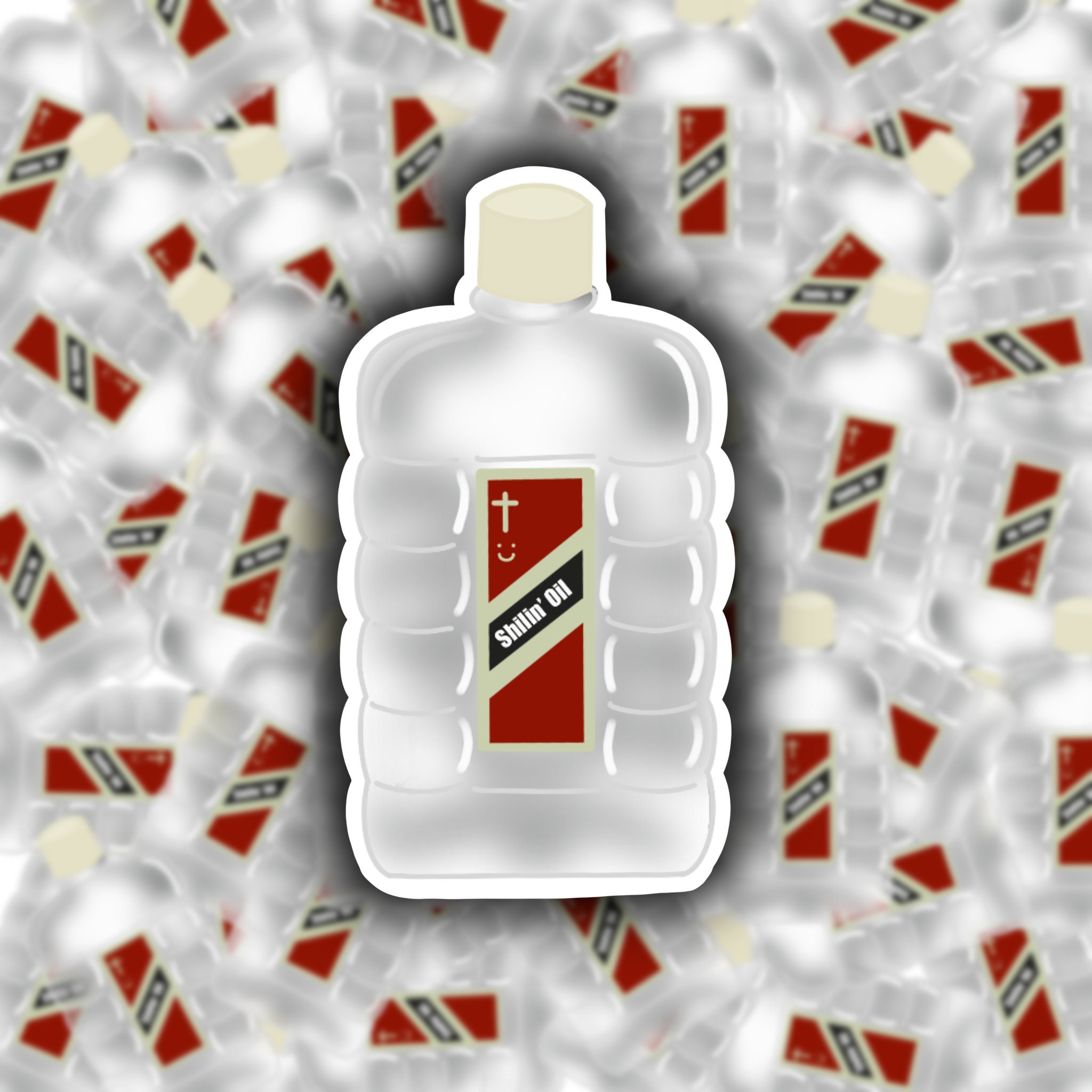 Shiling Oil West Indian Caribbean Sticker - Etsy Canada