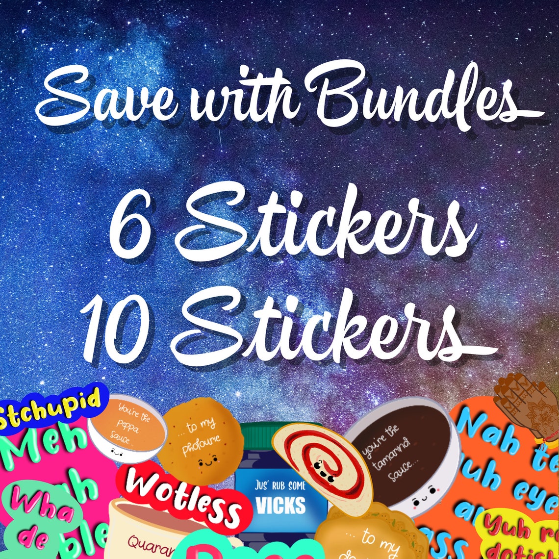 Shiling Oil West Indian Caribbean Sticker - Etsy Canada