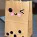 Boba Favor Bags , Boba Themed Gift Bags, Boba Favor Party Bags - Etsy