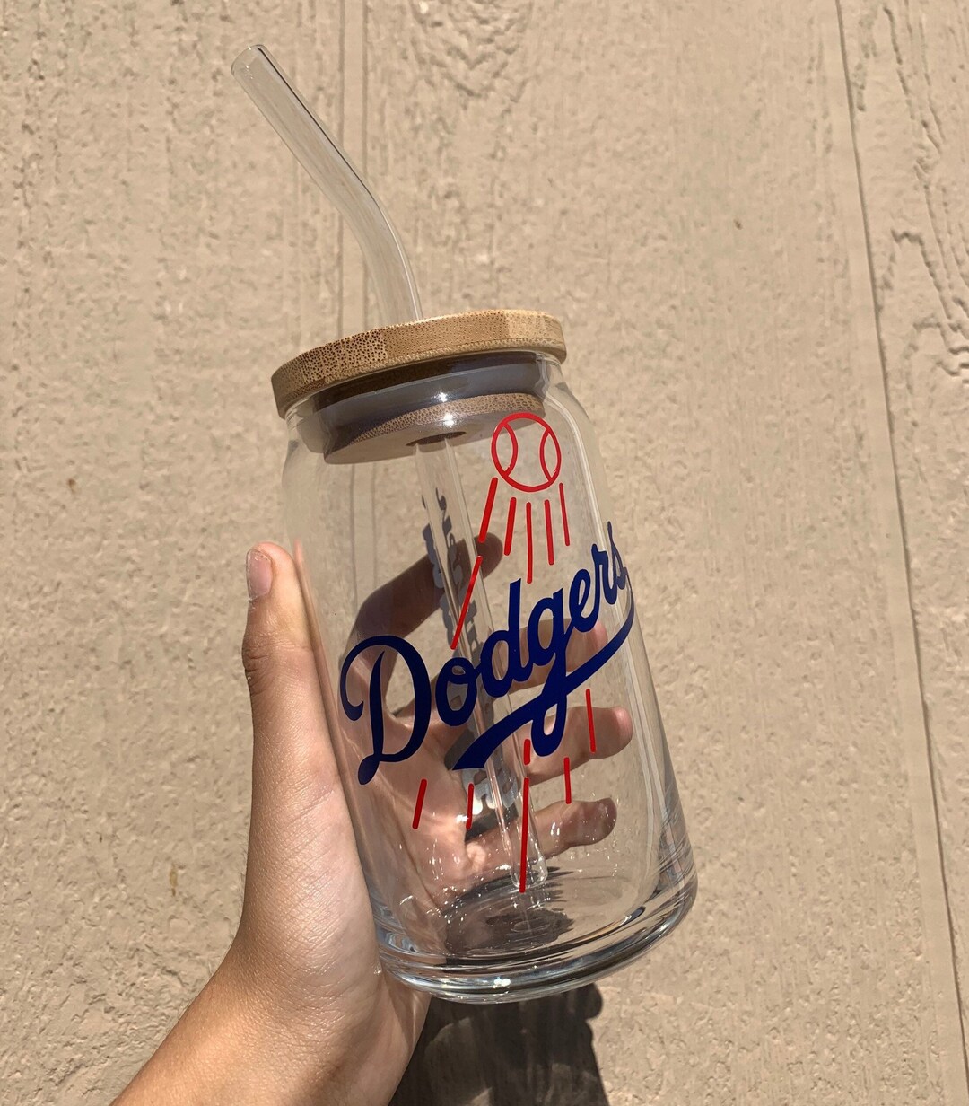 Dodgers Glass Can Cups, Can Shaped Glass Cup, Aesthetic Coffee Cups ...