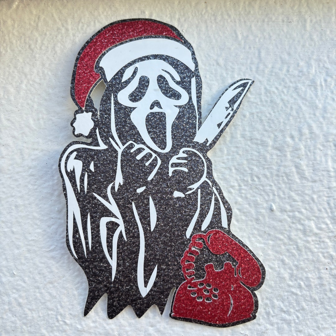Ghostface Christmas Topper, Scream Christmas Topper - Etsy