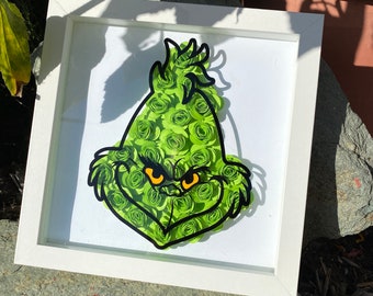 Shadow Box Grinch - Etsy