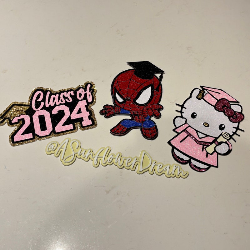 Spiderman Graduation Cap Topper - Etsy