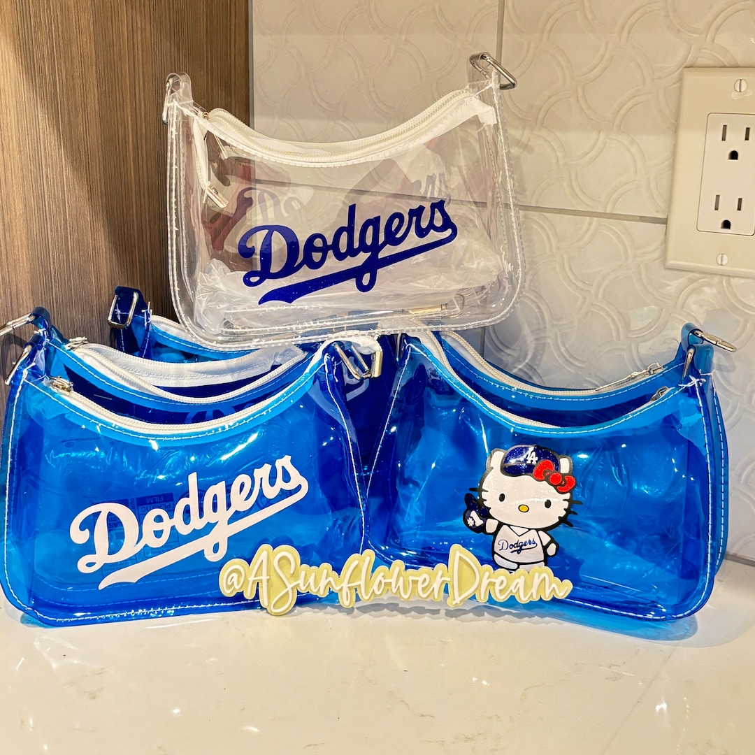 Customized Clear Dodger Bag, Clear Stadium Approved Bag, Clear ...
