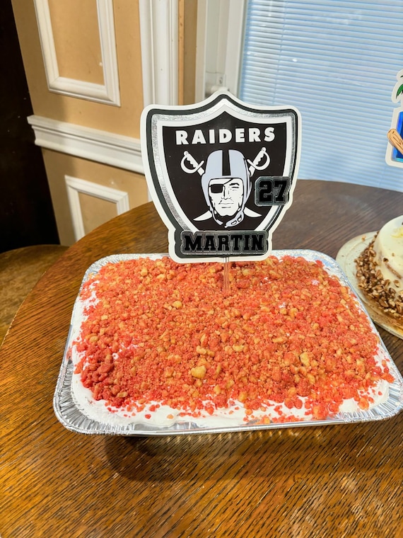 Oakland Raiders Cake Toppers