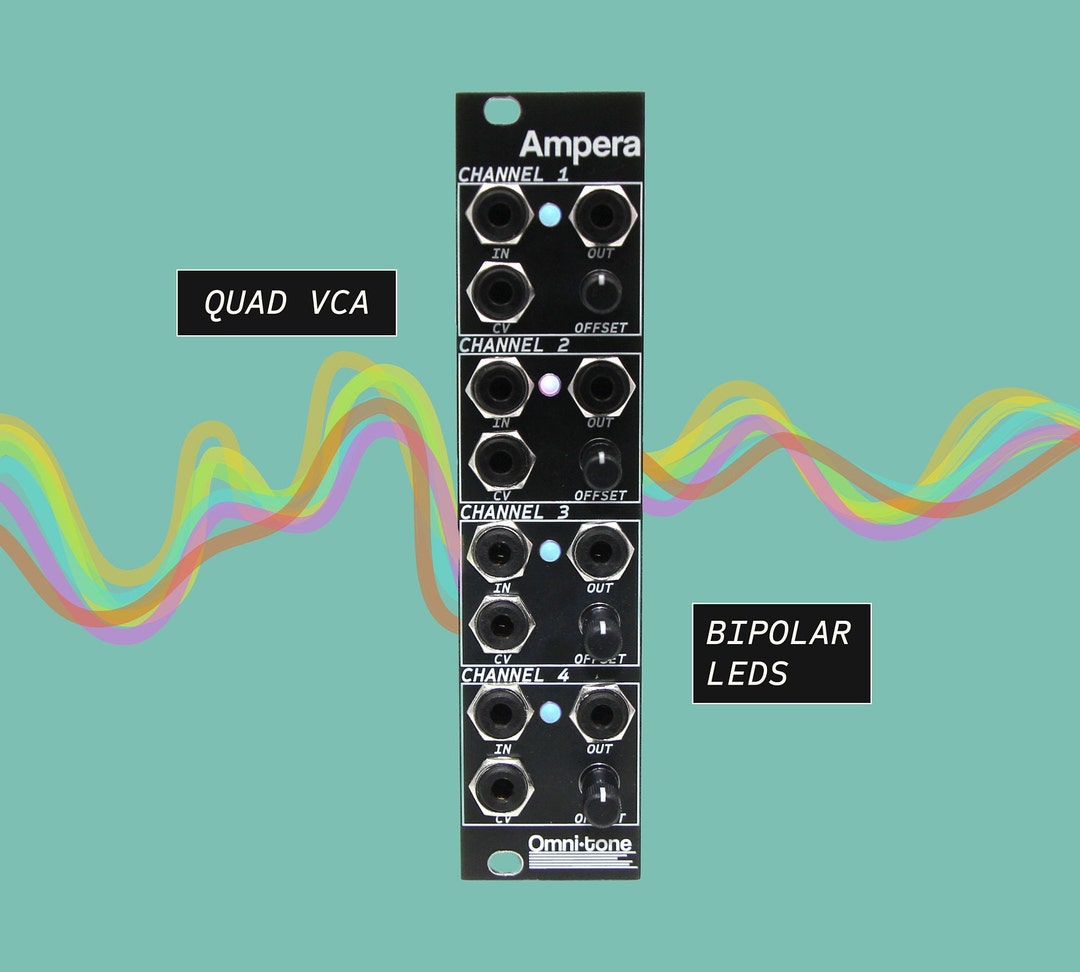 Ampera - Eurorack Quad VCA - Modular Synth - Etsy