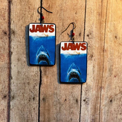 Jaws Stickers Vinyl Jaws Stickers Movie Stickers Shark | Etsy