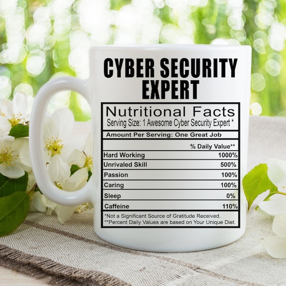 Cyber Security Expert Coffee Tea Mug L Gift Mug for Men and | Etsy