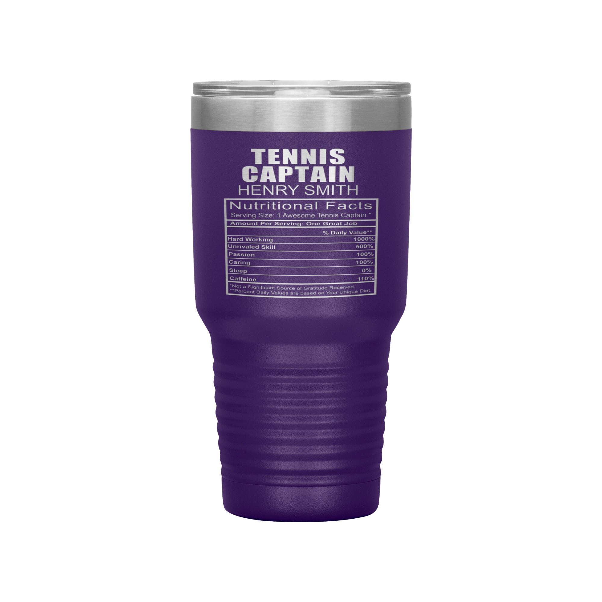 Tennis Captain - 30oz & 20oz Insulated Tumbler - Etsy