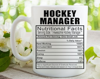 Hockey Manager Gift | Etsy