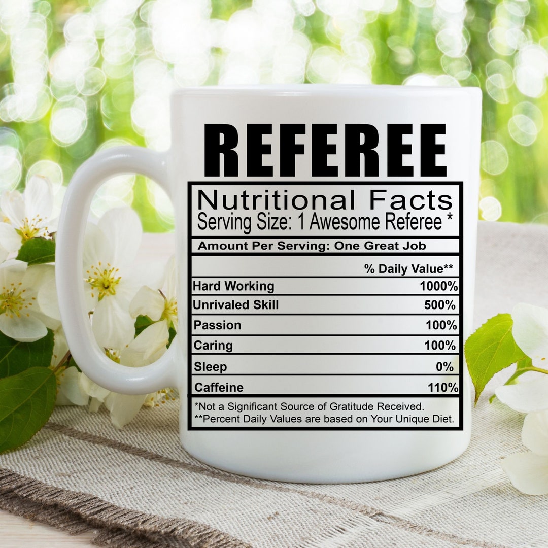 Referee Coffee Tea Mug L Gift Mug for Men and Women L A Personalized ...