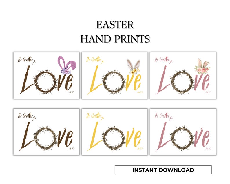 Crown of Thorns Handprint – Christian Easter Art for Toddlers & Kids. A ...