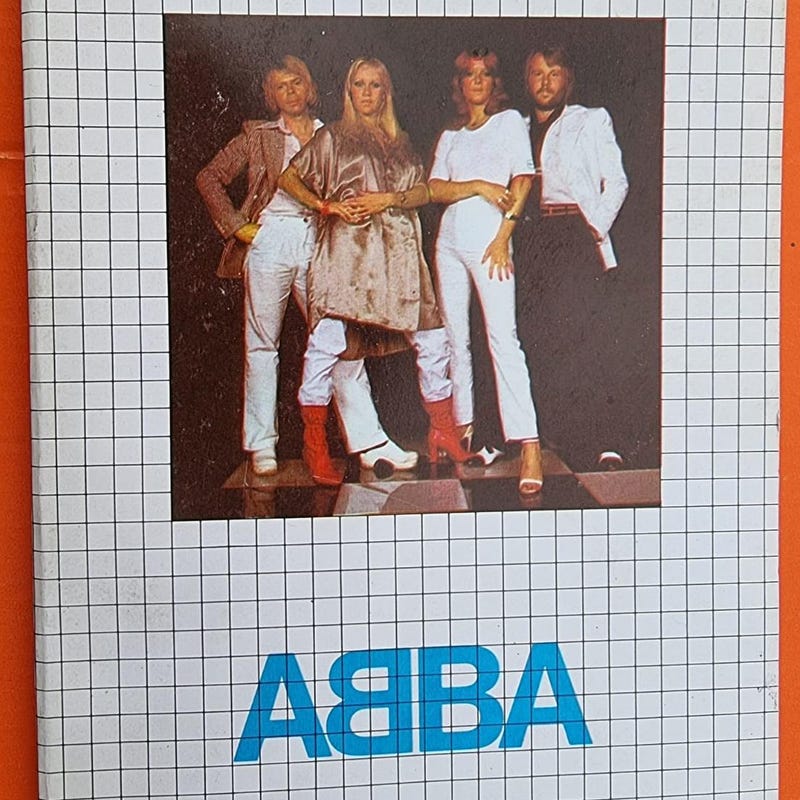 Abba Poster - Etsy