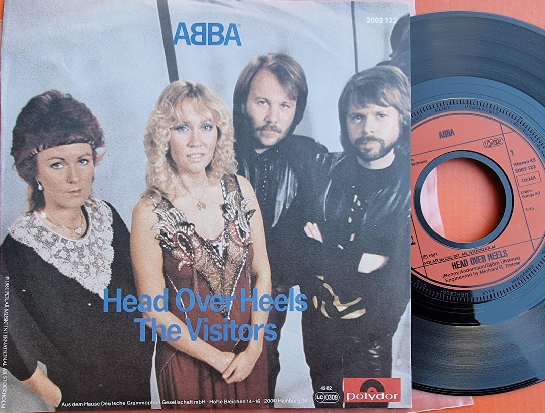 ABBA Head Over Heels 1981 Single Germany 7" 45 RPM Original Sleeve ...