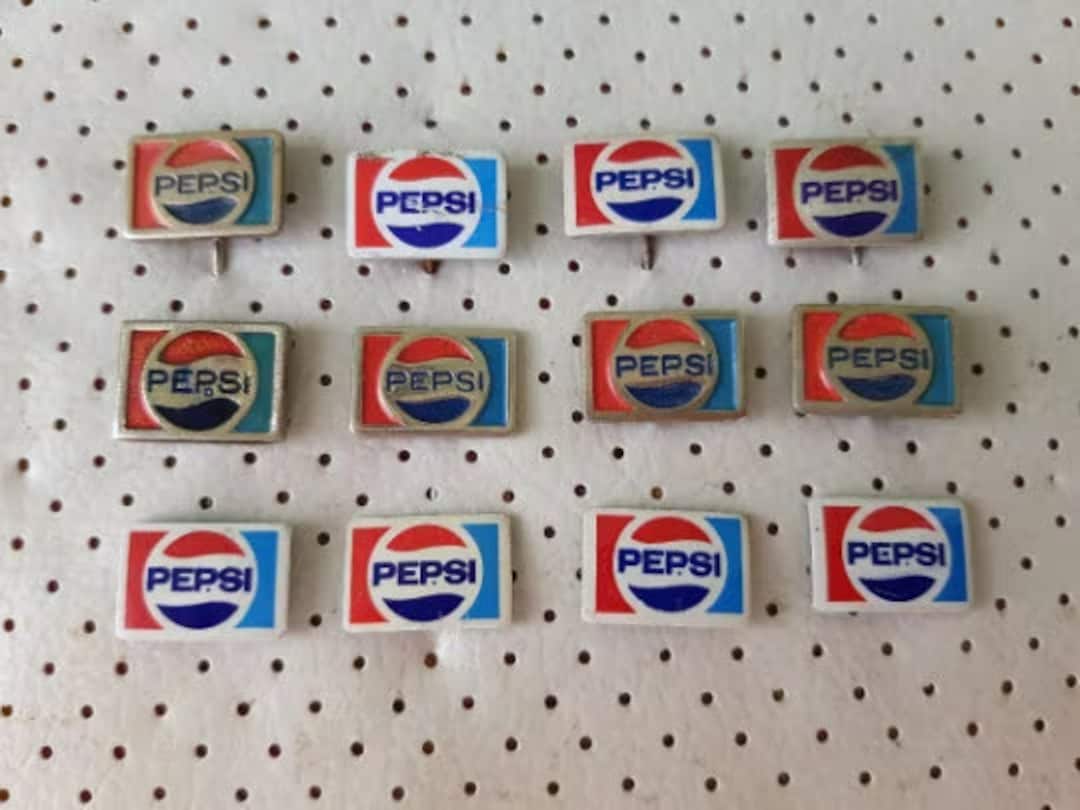 Pepsi Vintage Pins Collection Pepsi Pins Badges Collectible Coke Drinks ...