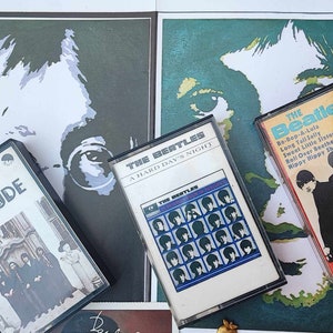 The Beatles Memorabilia Collection 1980s Poster Vintage Original ...