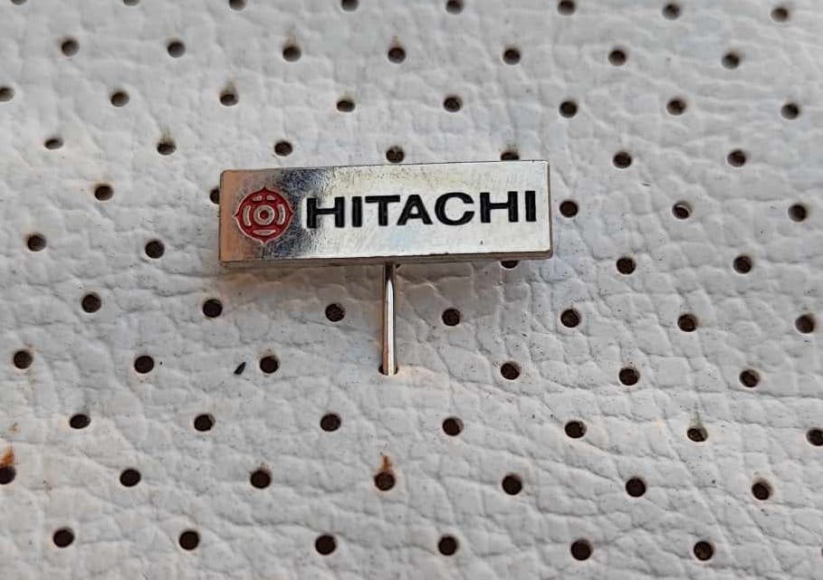 Hitachi Japan Vintage Pin 1980s Hifi Audio Systems LOGO Hitachi CD ...