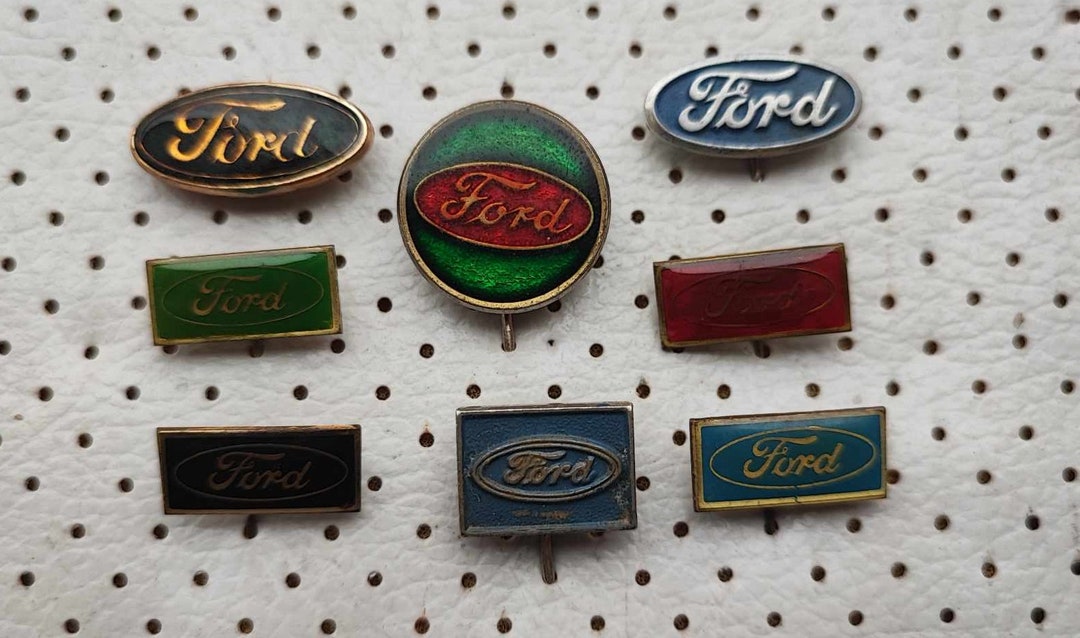 Ford Car Vintage Pins Collection for Sale 1987s Ford Motor Company ...