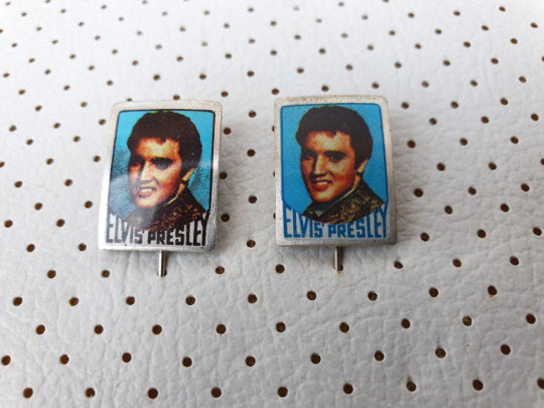 Elvis Presley Vintage Pins 50 Years Old Elvis Memorabilia Very Rare ...