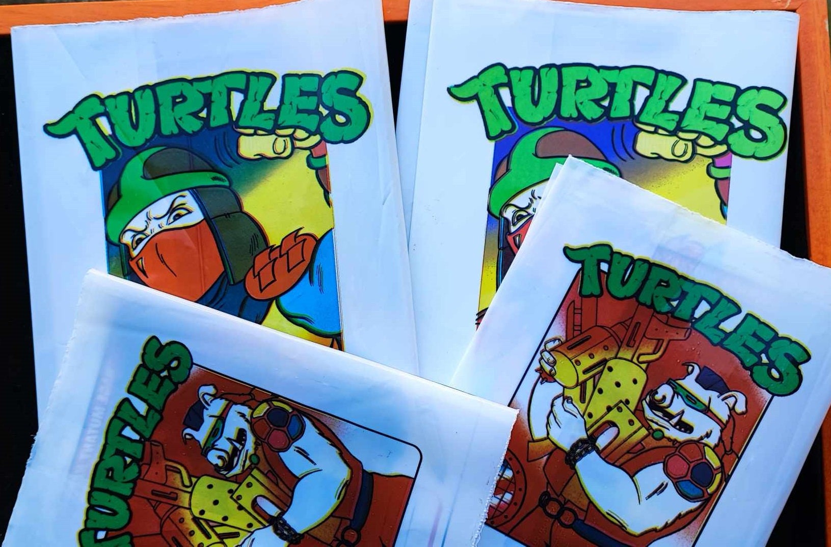 TMNT Vintage 1989 Teenage Mutant Ninja Turtles Cover School Notebook ...