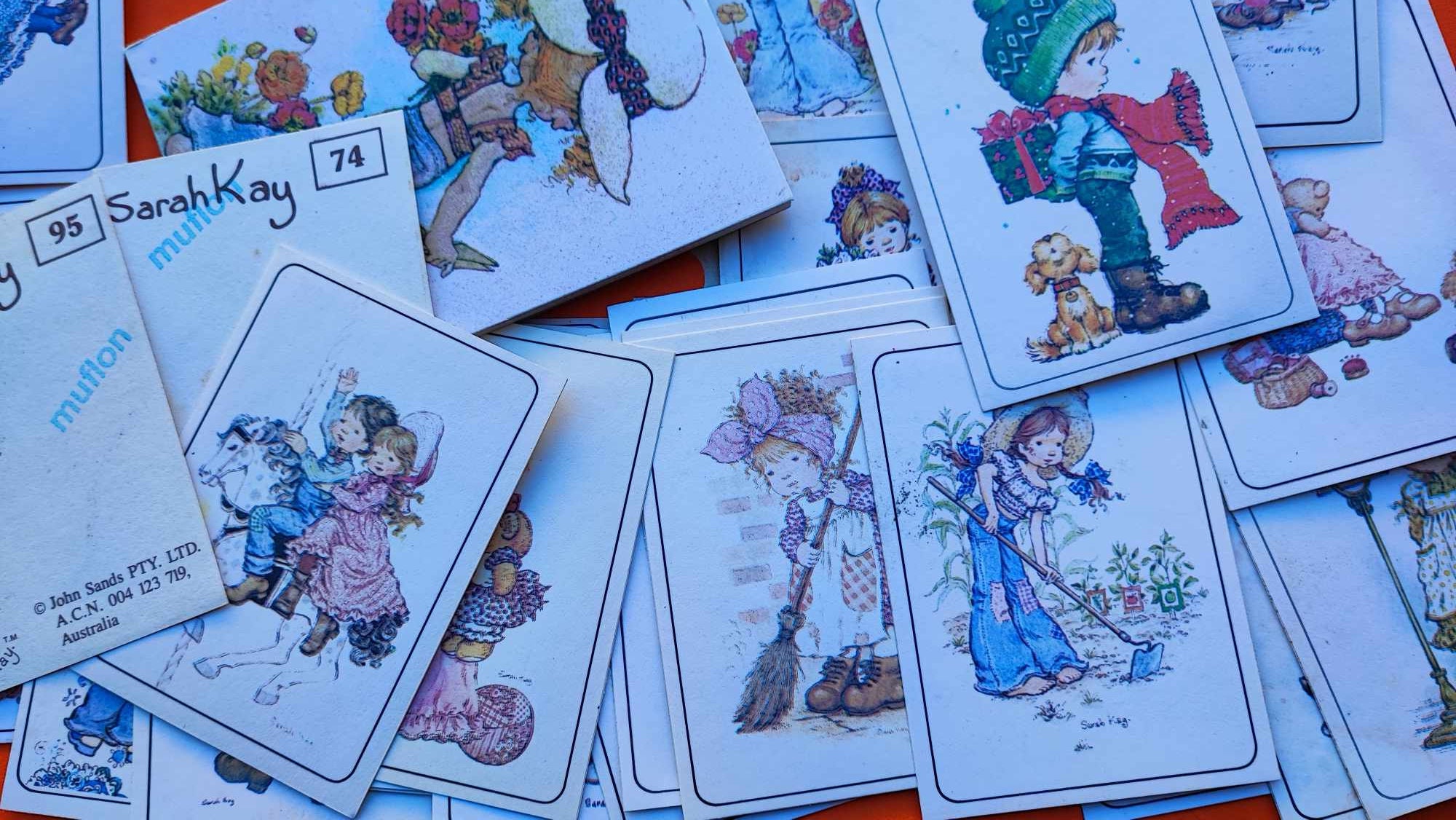 Sarah Kay Vintage School Notebook 1980s With 30 Stickers Original ...