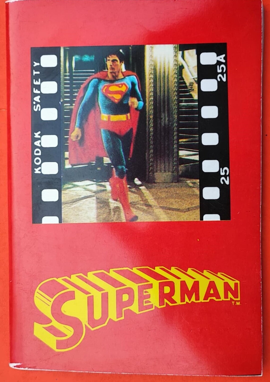 Superman Vintage 1982 School Notebook Empty Clark Kent Superhero Man of ...