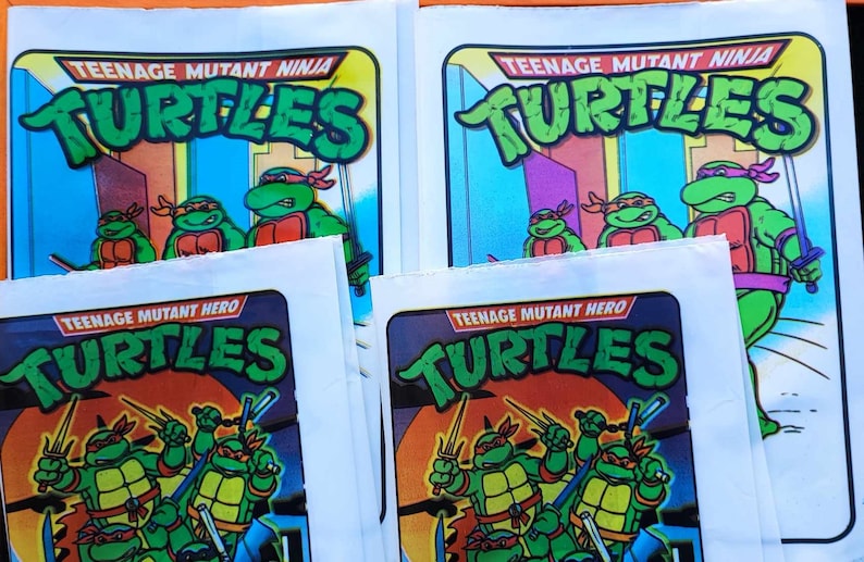 TMNT Vintage 1989 Teenage Mutant Ninja Turtles Cover School Notebook ...