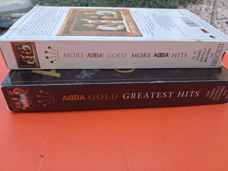 ABBA VHS Tapes Gold Greatest Hits Original Sleeve Agnetha Fältskog ...