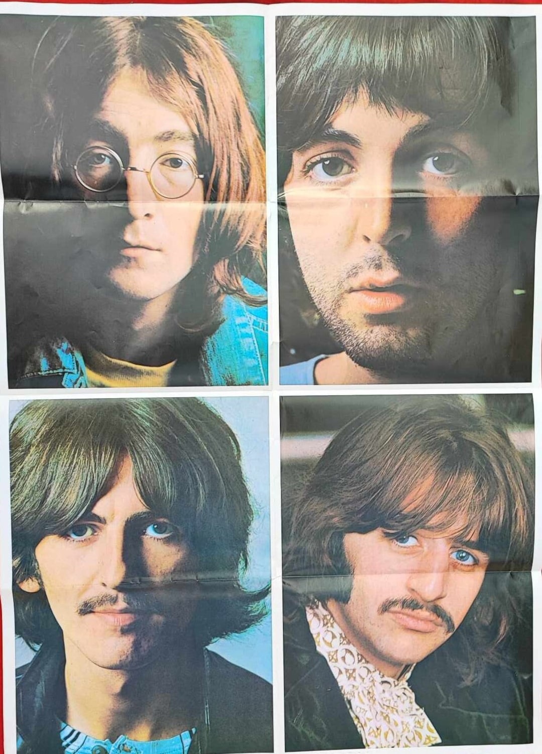 The Beatles Poster Vintage Original Unique Beatles Memorabilia 92x66cm ...
