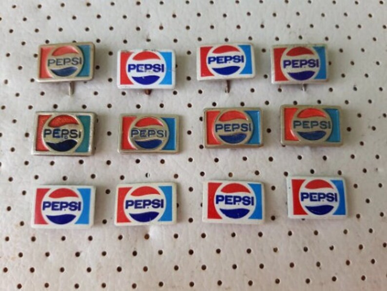 Pepsi Vintage Pins Collection Pepsi Pins Badges Collectible Coke Drinks ...