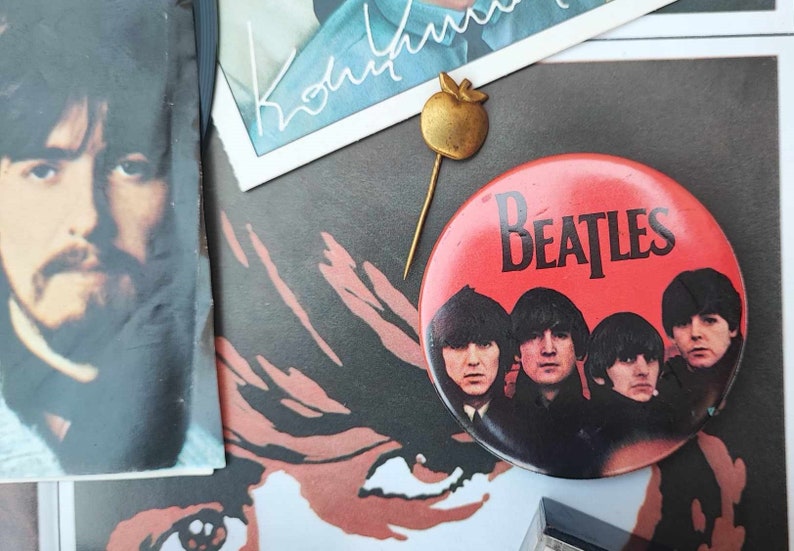 The Beatles Memorabilia Collection 1980s Poster Vintage Original ...