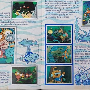 The Smurfs Cards Vintage 1995 Original 30 Cards Both Sided Collection ...
