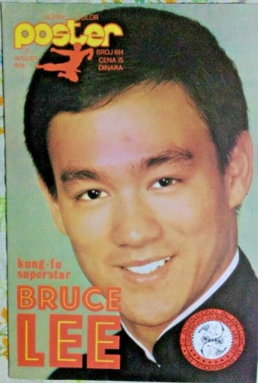 Bruce Lee Poster Collage Vintage 1979 Unique Original Bruce Lee Kung Fu Karate Super Rare Big ...