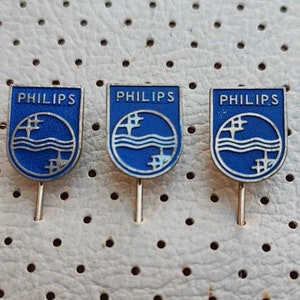 Philips Vintage Pins Club Member 1980 Turntable CD Player Philips Audio ...