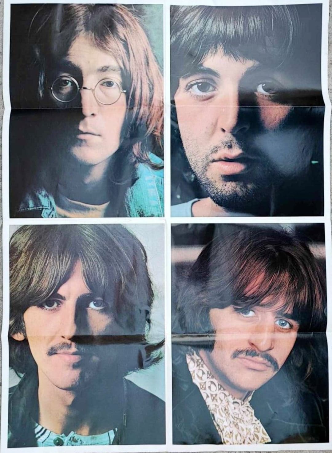 The Beatles Poster Vintage Original Unique Beatles Memorabilia 92x66cm ...