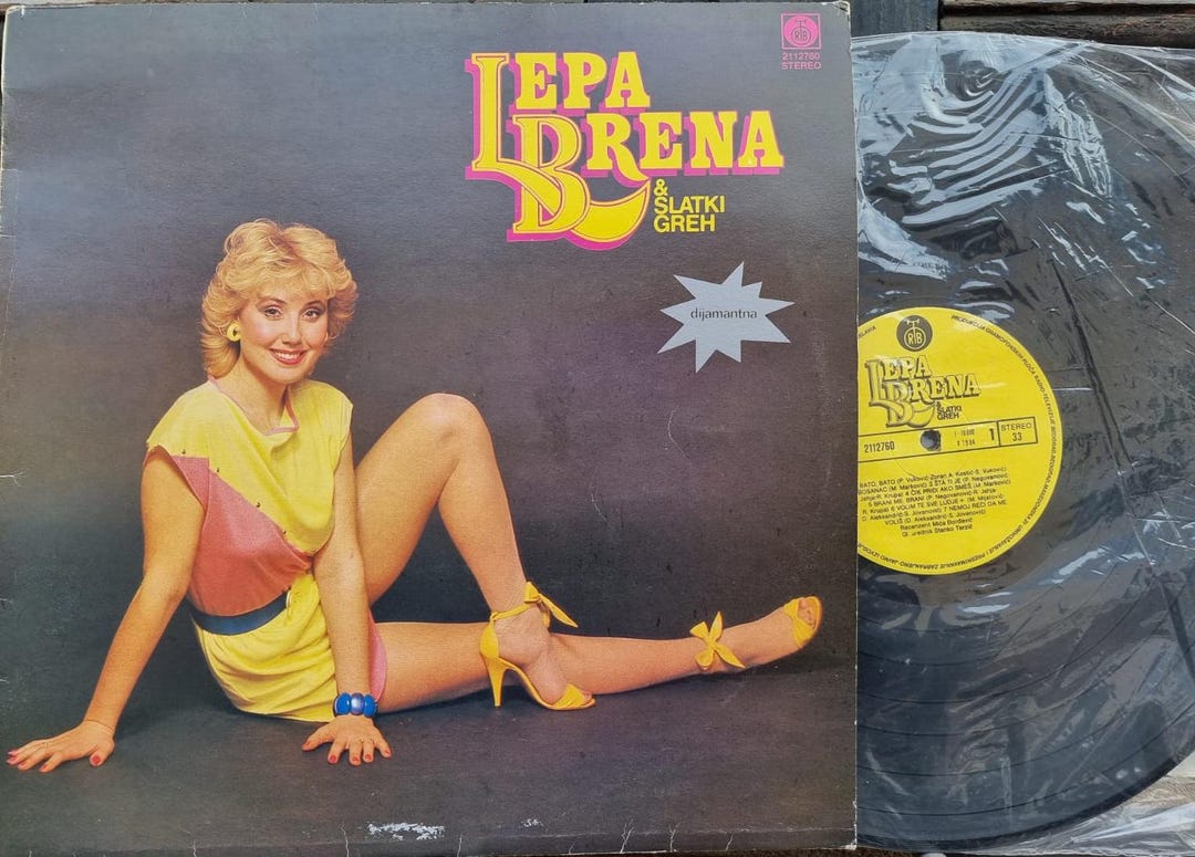 Lepa Brena I Slatki Greh VHS Video 1988 on Ne Voli Me Hajde Da Se Volimo Kompilacija Video ...