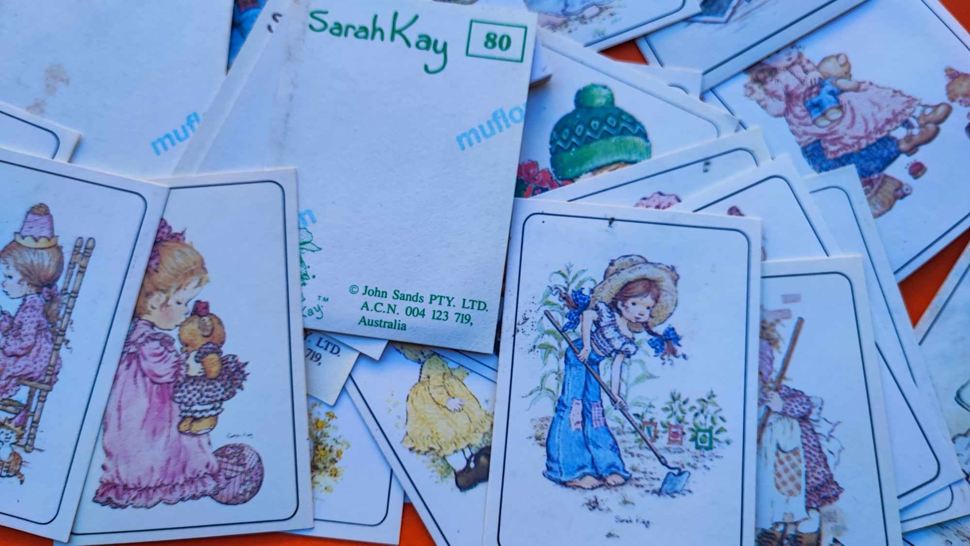 Sarah Kay Vintage School Notebook 1980s With 30 Stickers Original ...