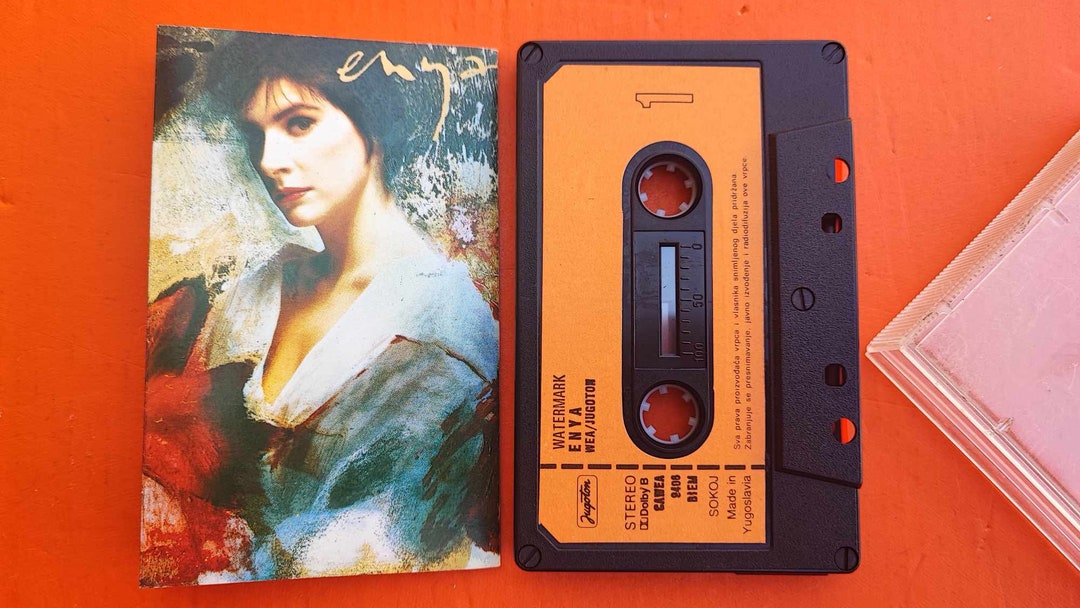ENYA WATERMARK 1988 Cassette Tape Original Jugoton Booklet ENYA Orinoco ...