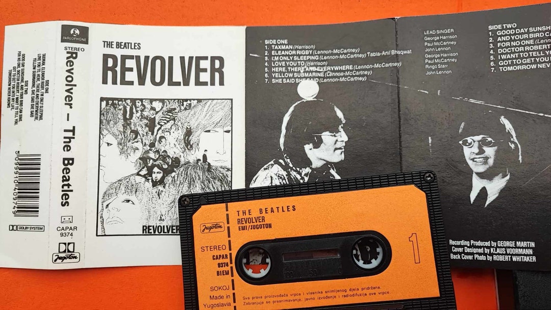 The Beatles REVOLVER ALBUM Jugoton Cassette Tape Original Yugoslavia ...
