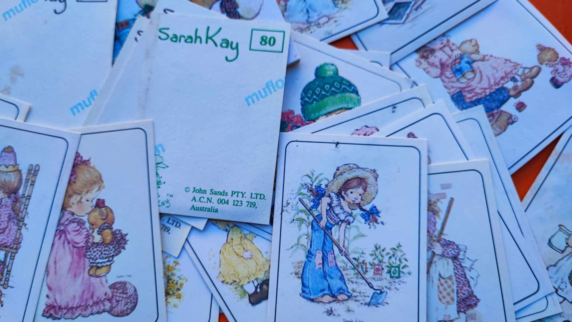 Sarah Kay Vintage School Notebook 1980s With 30 Stickers Original ...