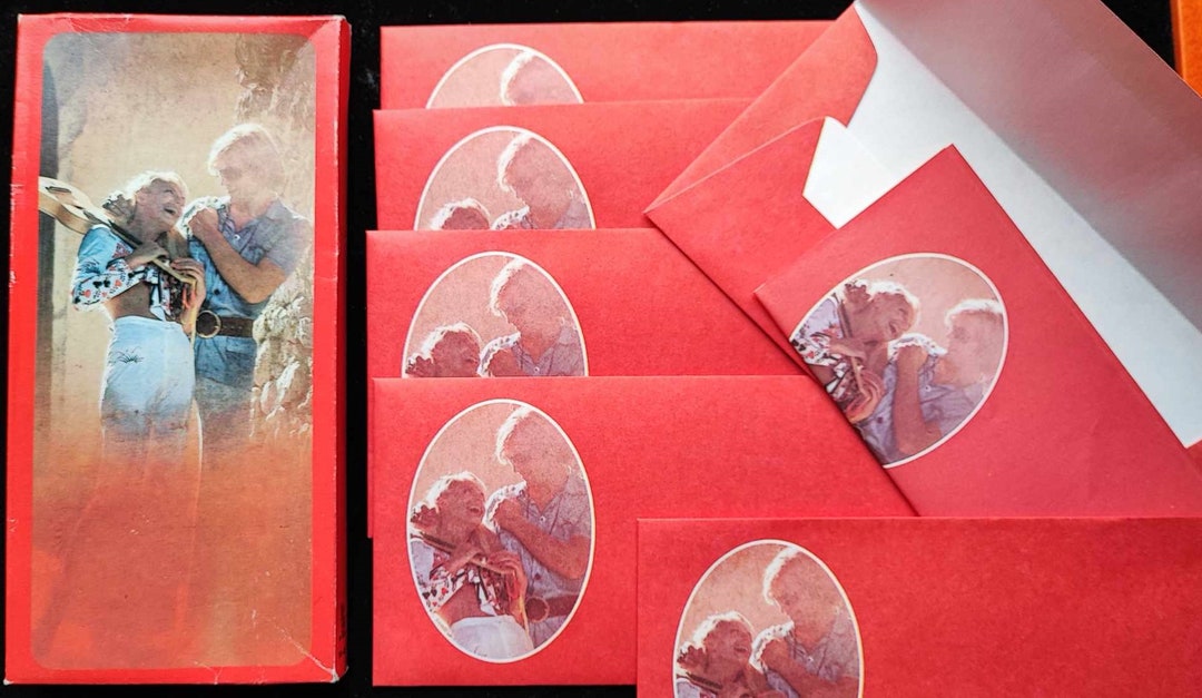 Love Letters Vintage Set 1980 Blanc With Envelope and Box Antique ...