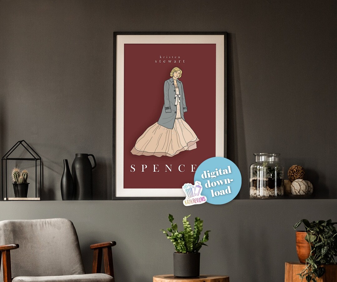 Spencer Movie Printable Poster Download Kristen Stewart Fan - Etsy