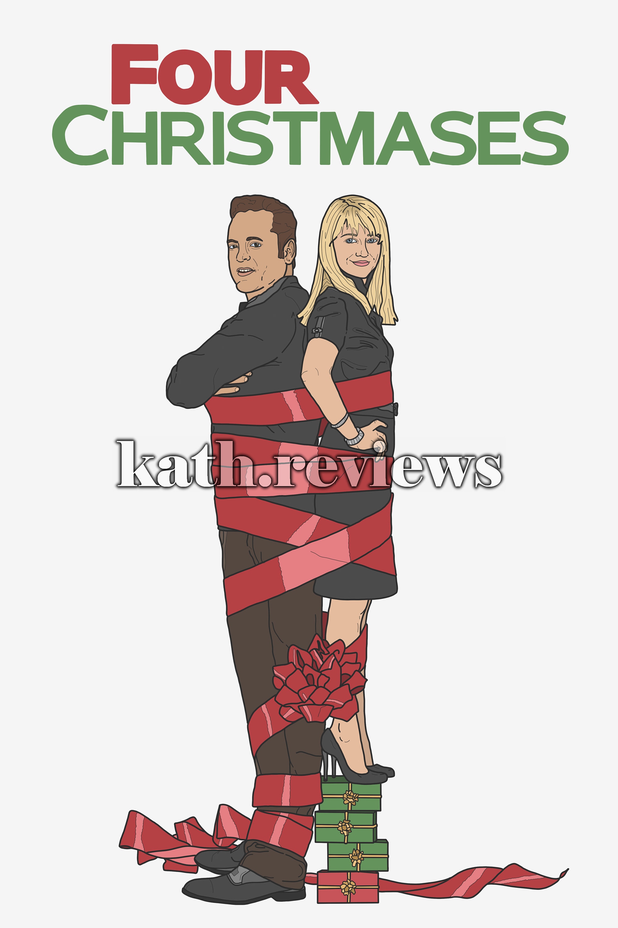 Four Christmases Printable Movie Poster Download | 2000s Art Print Film ...
