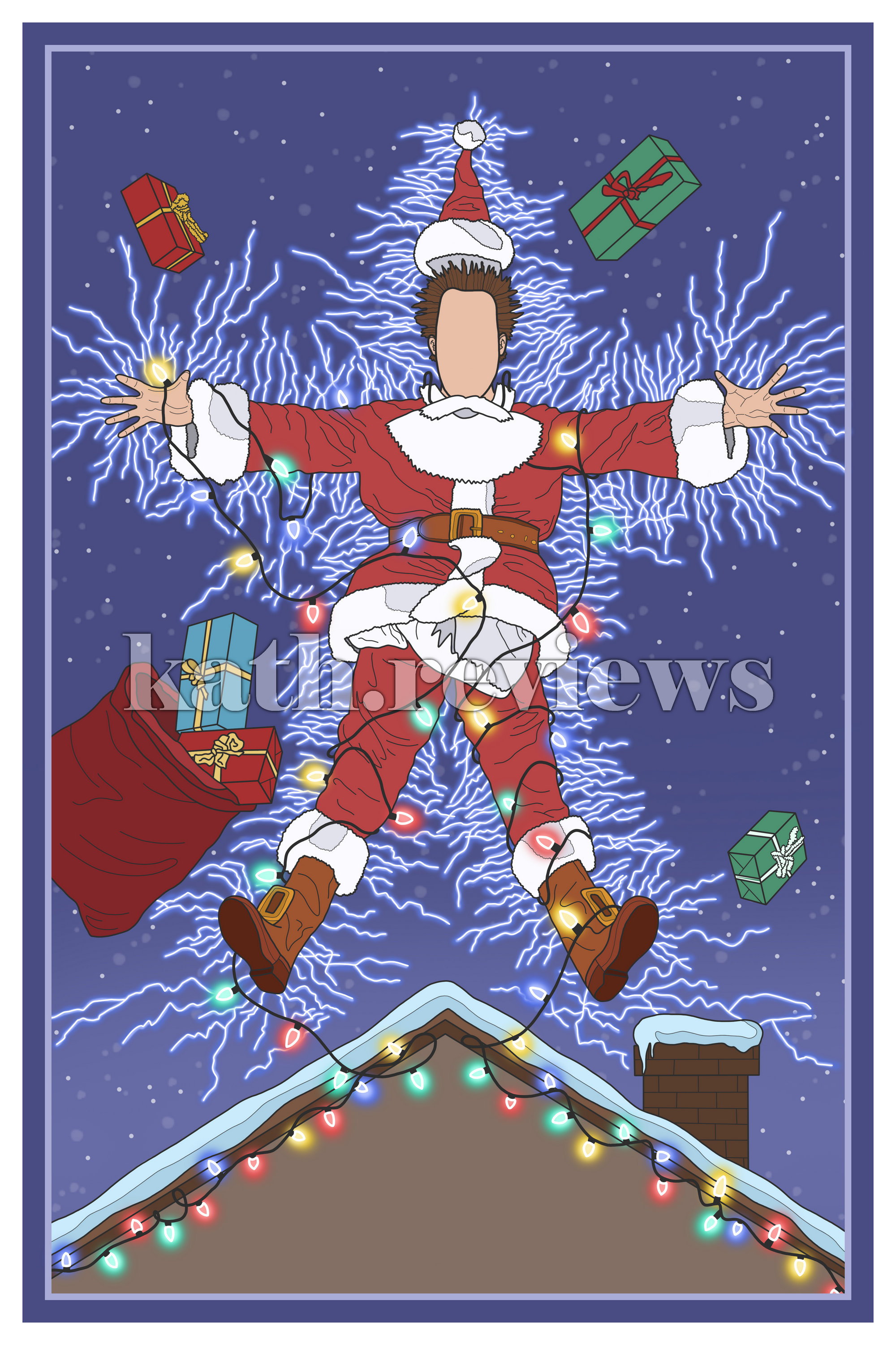 National Lampoon's Christmas Vacation Printable Movie Poster sold by ...