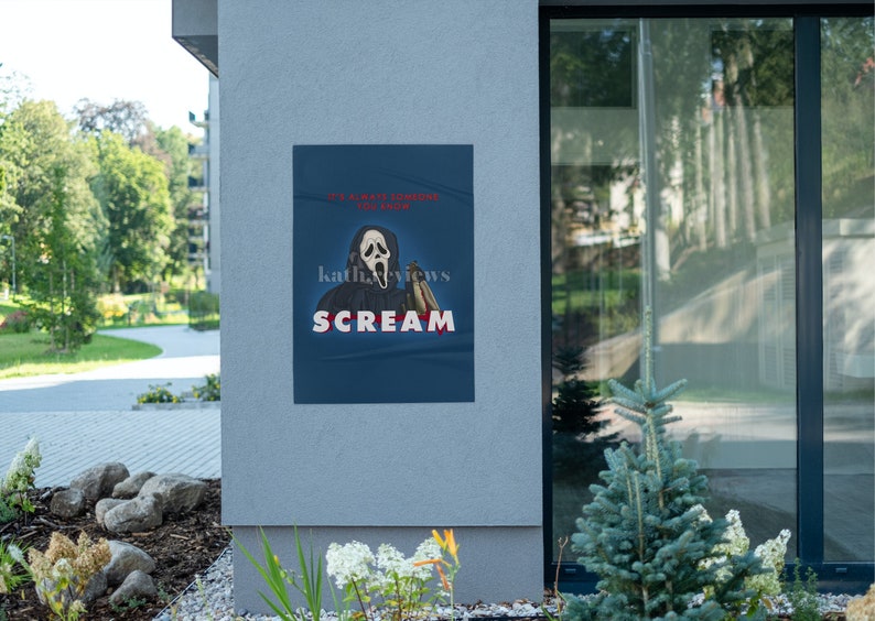 Scream Movie Printable Poster Download Scream Fan Art Design - Etsy