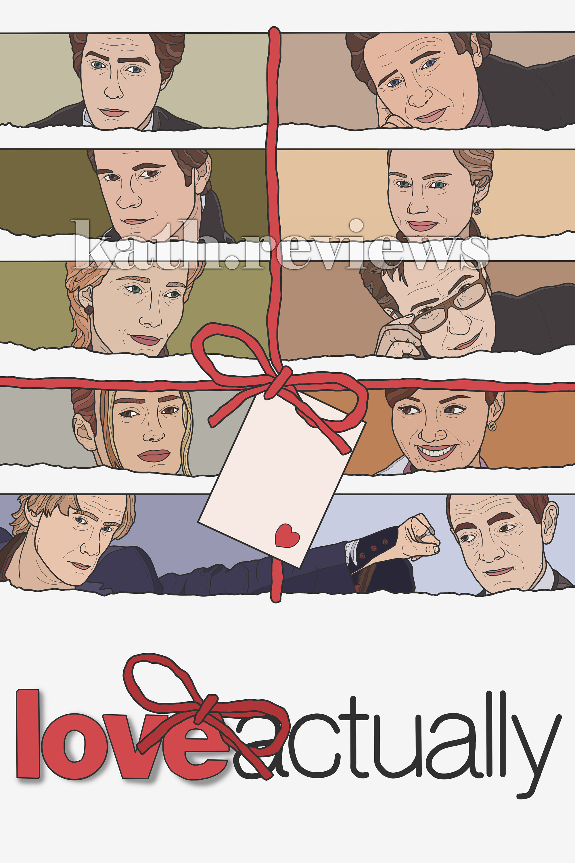 Love Actually Printable Movie Poster Download 2000s Art Print Film ...