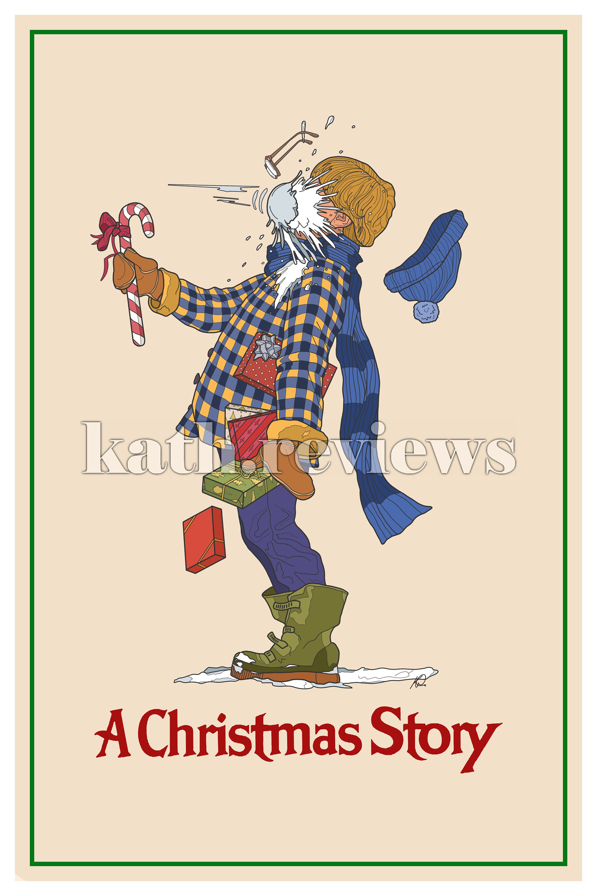 A Christmas Story Printable Movie Poster Download | 1980's Art Print ...