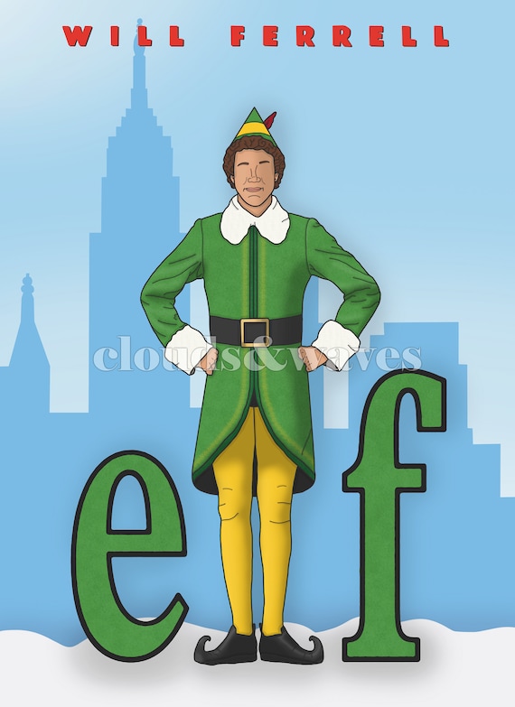 Buddy The Elf Movie Poster