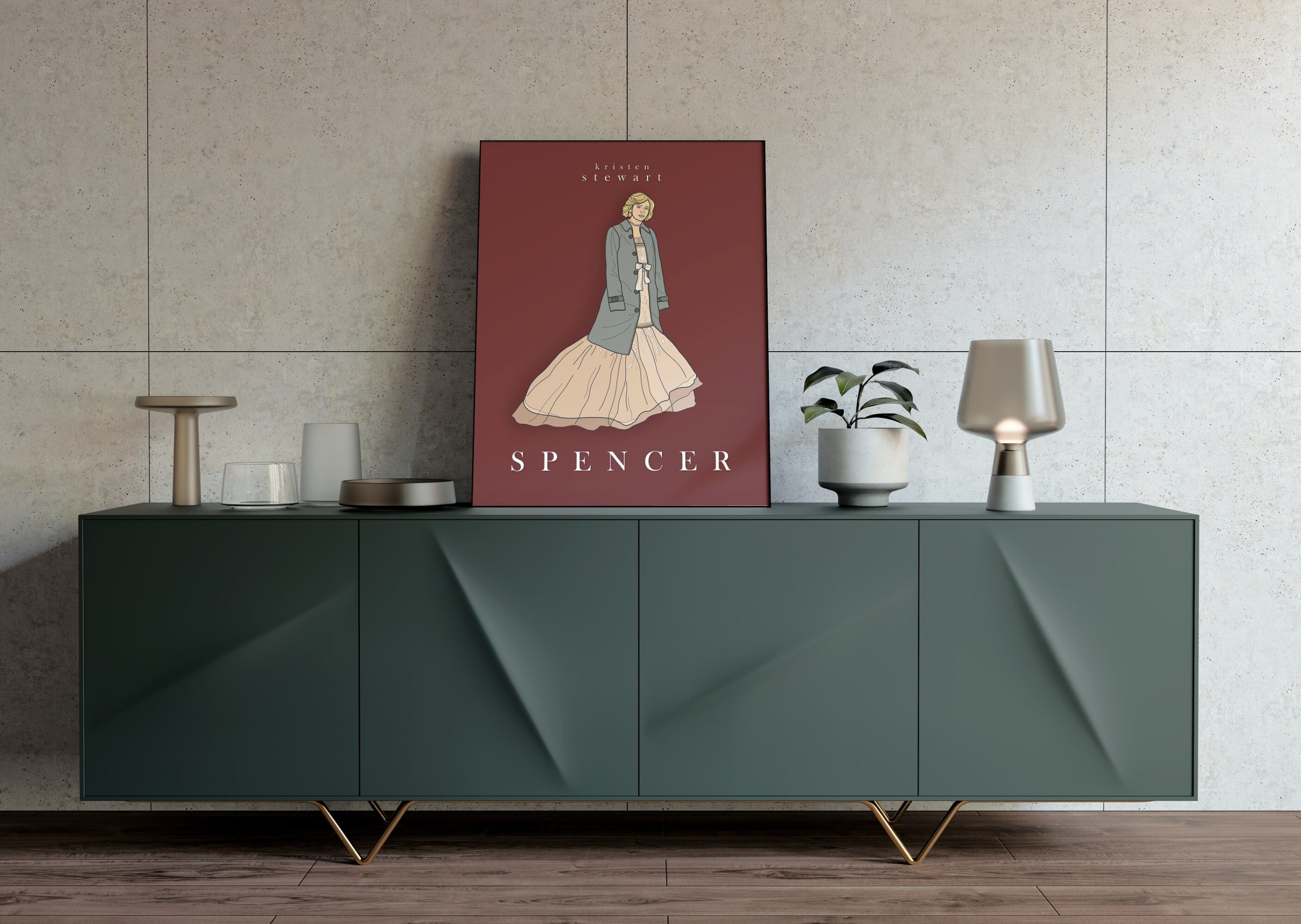 Spencer Movie Printable Poster Download Kristen Stewart Fan - Etsy